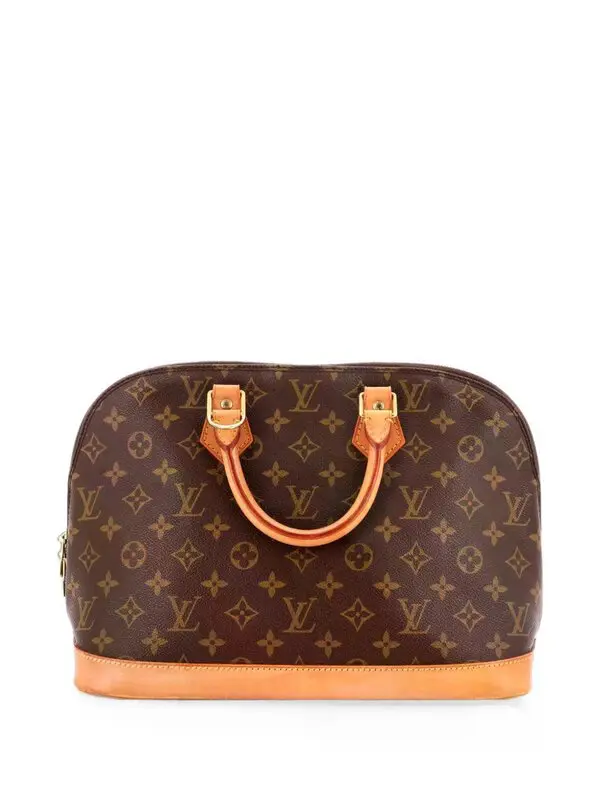 LOUIS VUITTON Alma Handbag Monogram Canvas Mm Satchel