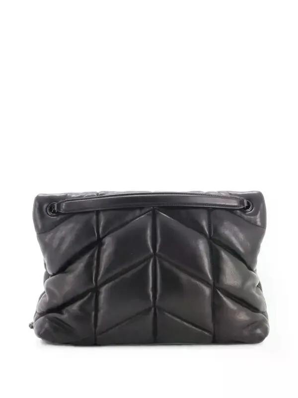 Saint Laurent Loulou Puffer Quilted Leather Medium Shoulder Bag