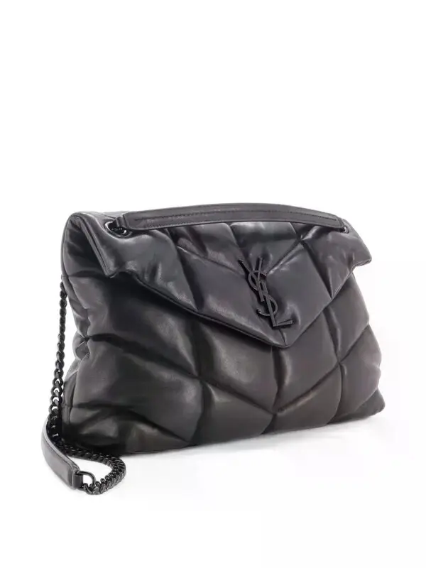 Saint Laurent Loulou Puffer Quilted Leather Medium Shoulder Bag