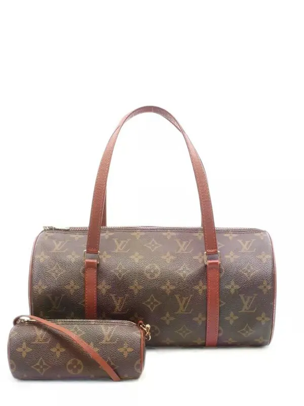 LOUIS VUITTON 1999 30 Monogram Papillon Tote Bag - Brown