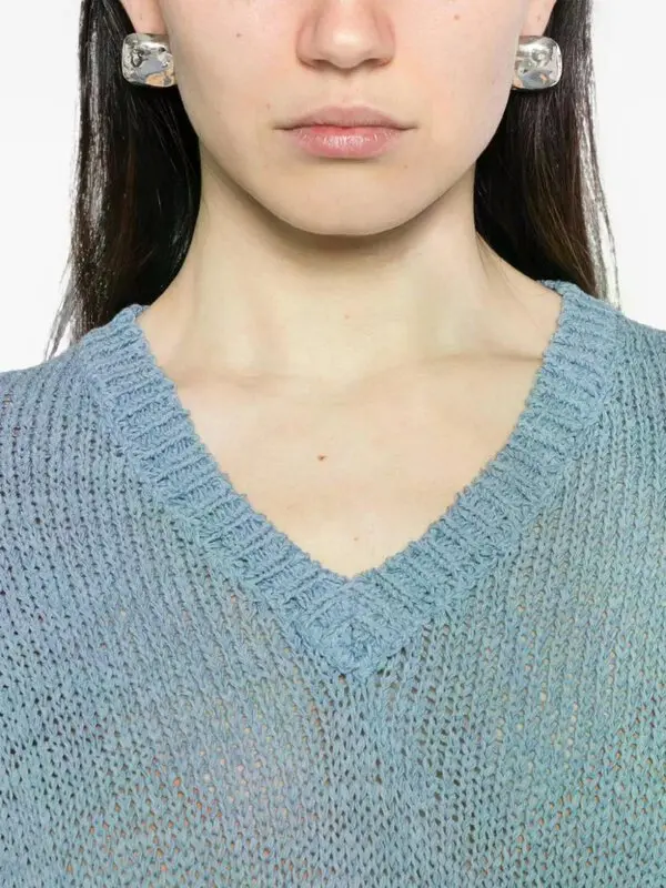 BASE MILANO V-neck Sweater