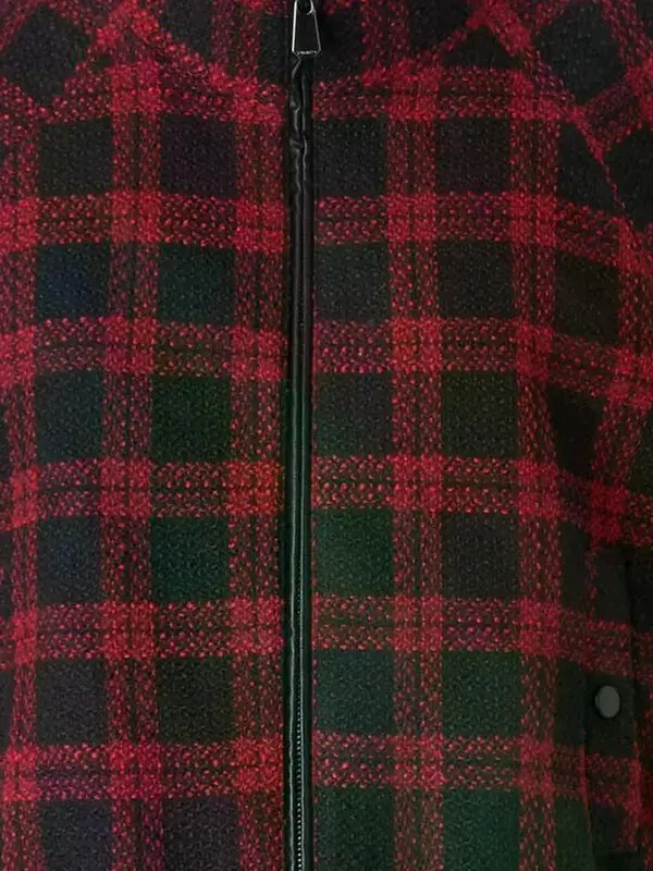 Pinko Tweed Vest With Check Pattern