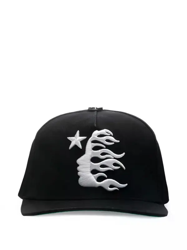 HELLSTAR Logo-embroidered Baseball Cap - Black