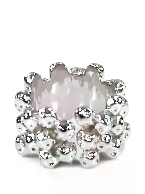 LE MANDORLE Serenity Box Beaded Ring