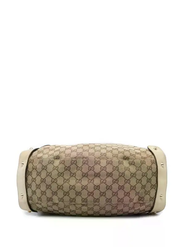 Gucci 2016-2026 Gg Canvas Horsebit Pelham Shoulder Bag