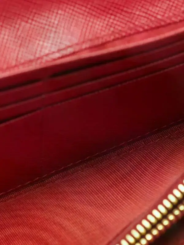 Prada Fiocco Bow-detail Leather Wallet
