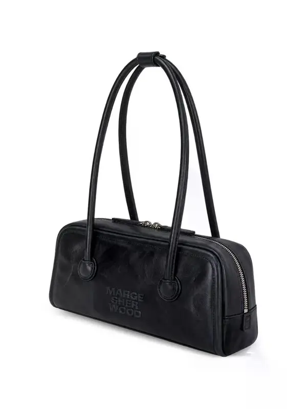 MARGESHERWOOD Soft Boston Ew Shoulder Bag - Black