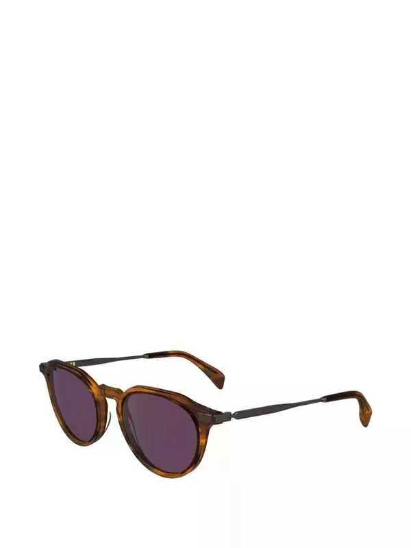 Paul Smith Keats Round-frame Sunglasses - Brown