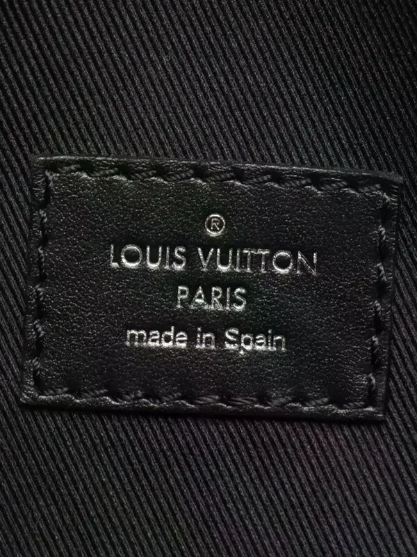 LOUIS VUITTON 2010s Damier Graphite 3d Shoulder Bag - Black