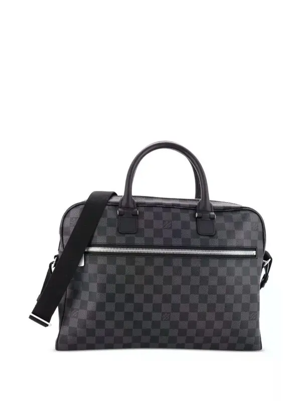 LOUIS VUITTON Horizon Briefcase Damier Graphite Business Bag - Black