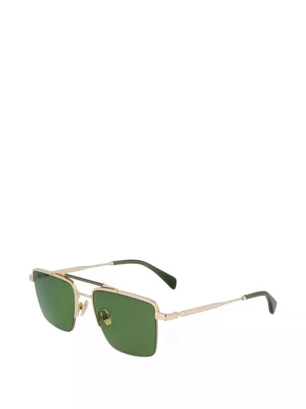Paul Smith Landor Square-frame Sunglasses - Gold