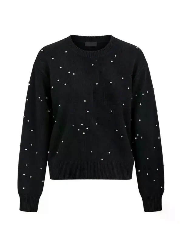 KAOS Faux-pearl Embellished Sweater