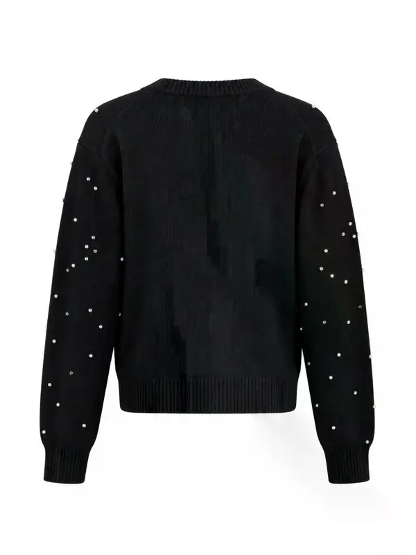 KAOS Faux-pearl Embellished Sweater
