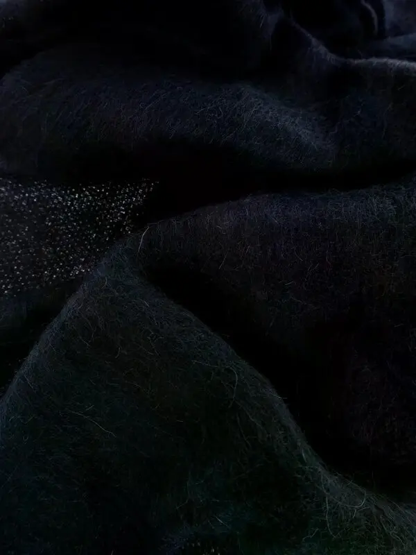 Loewe Logo-embroidered Fringed Scarf
