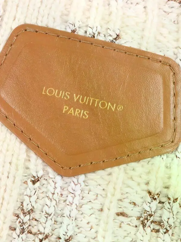 LOUIS VUITTON 2010s Tweed Knit Mini Skirt
