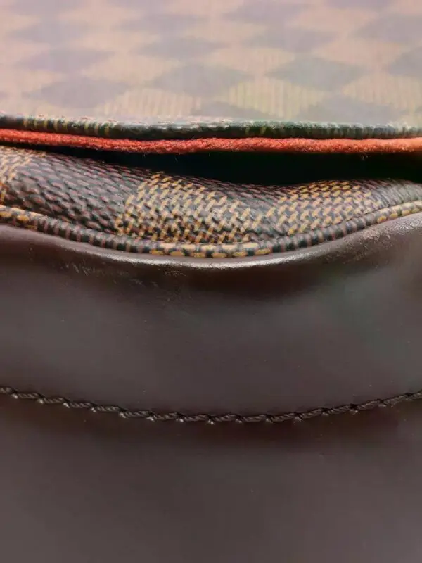 LOUIS VUITTON 2006 Damier Ebene Bastille Shoulder Bag