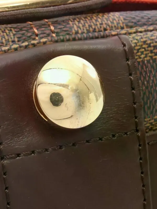 LOUIS VUITTON 2006 Damier Ebene Bastille Shoulder Bag