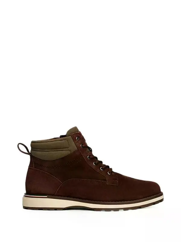 Tommy Hilfiger Lace-up Suede Boots