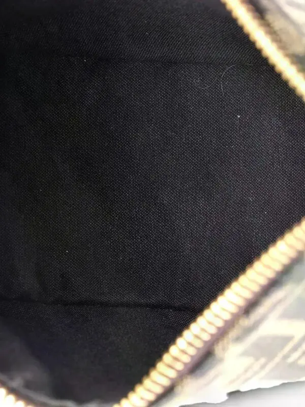 Fendi Fendigraphy Bag Zucca Canvas Mini Hobo Bag