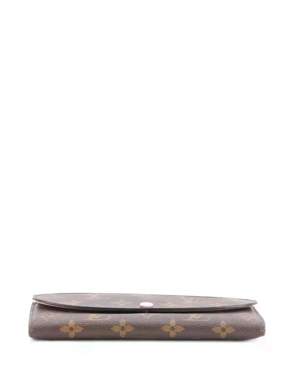 LOUIS VUITTON Emilie Wallet Monogram Canvas Small Wallets