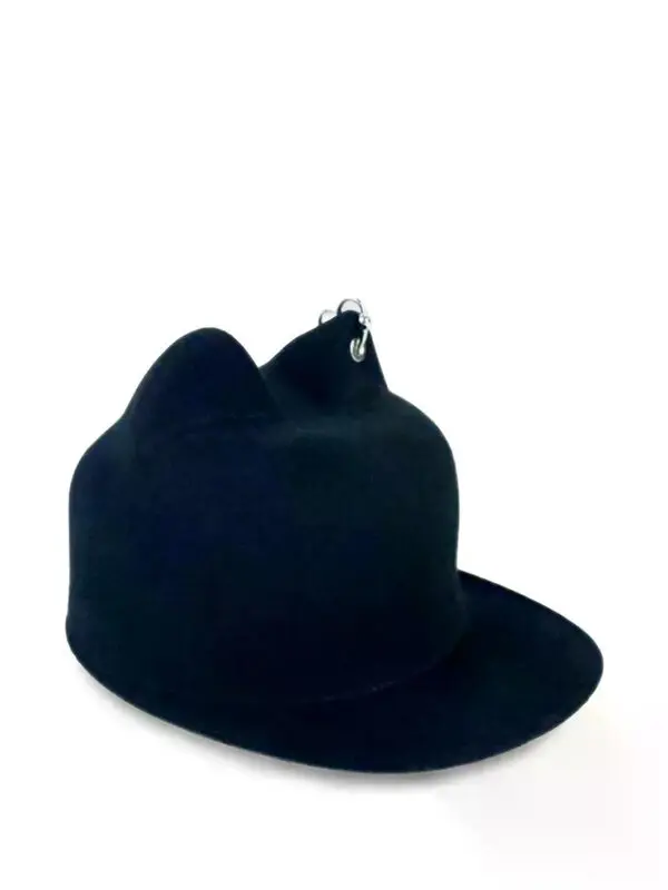 Vivetta Cat-ear Baseball Cap - Black