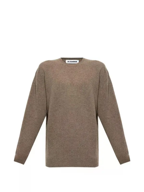 JIL SANDER Cashmere-blend Crew-neck Sweater