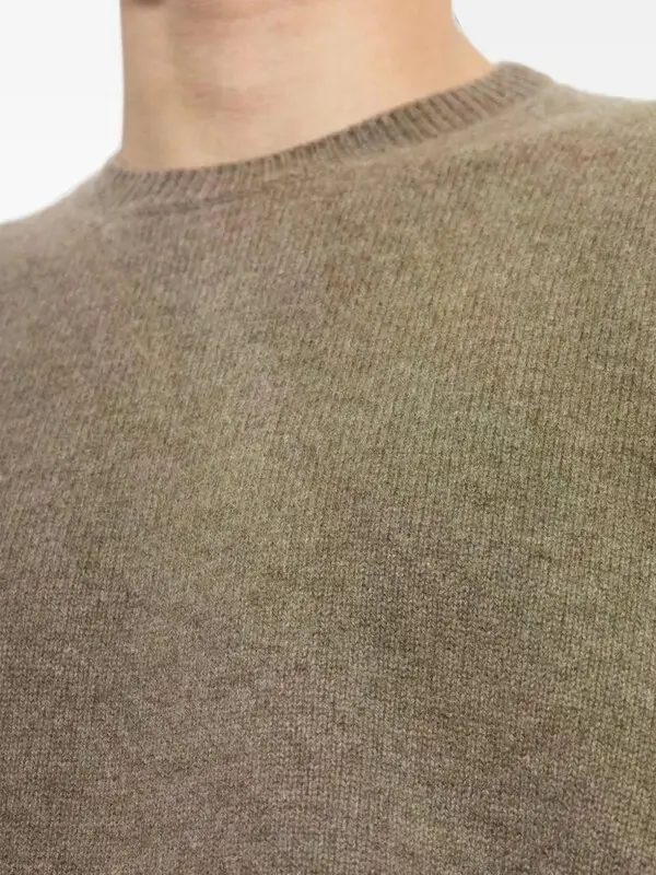 JIL SANDER Cashmere-blend Crew-neck Sweater