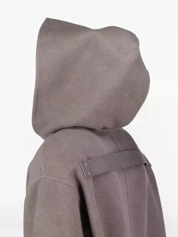 Rick Owens Cashmere Hooded Jacket