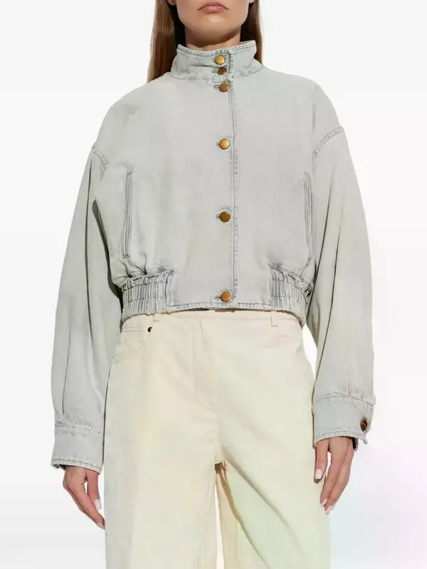 JIL SANDER Denim Padded Blouson