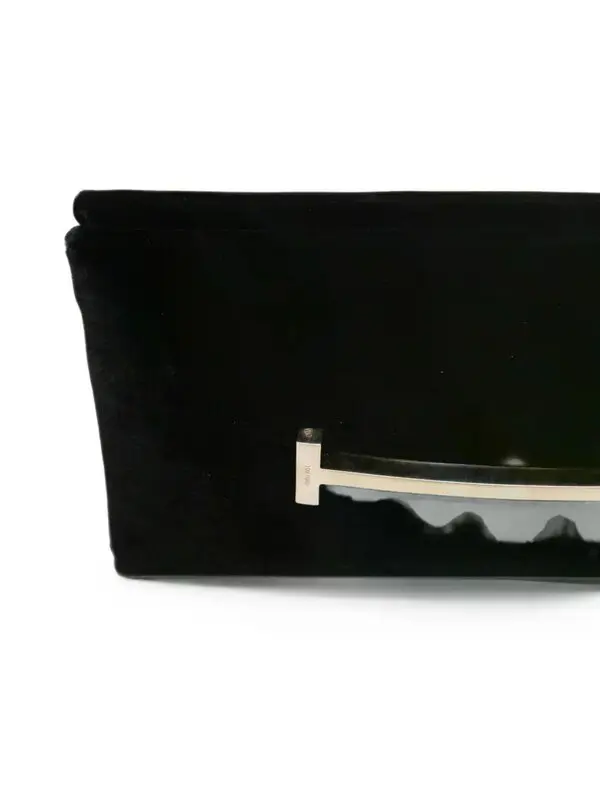 TOM FORD Velvet T-bar Clutch Bag