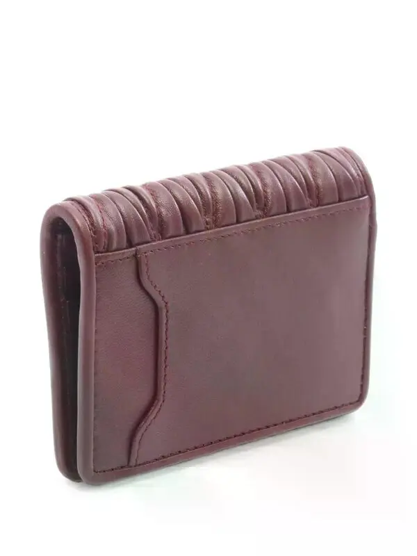 Miu Miu Matelassé Leather Card Case