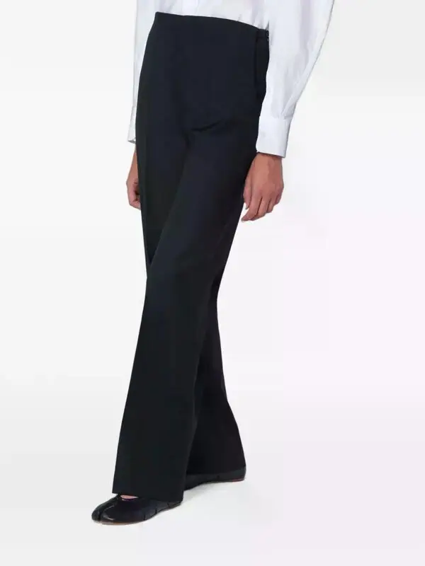 Mark Kenly Domino Tan Pressed-crease Trousers