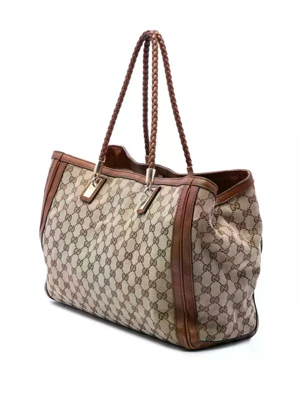 Gucci 2016-2026 Gg Canvas Bella Tote Bag