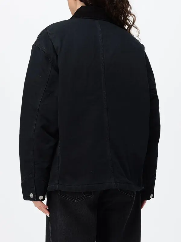 Carhartt Work In Progress Oversized Organic Cotton Shirt Jacket With Velvet Collar
