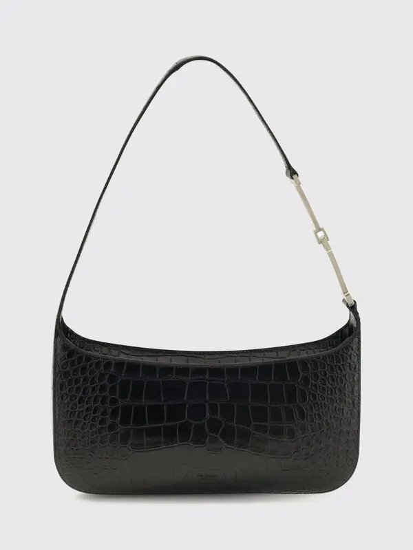 TOM FORD Croc-effect Bovine Leather Shoulder Bag With Zip Closure