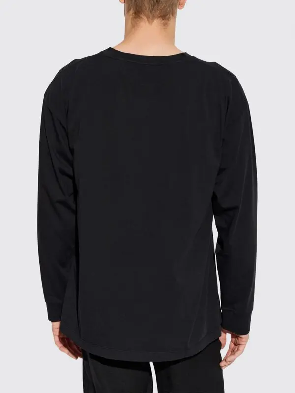 MAISON MARGIELA Long-sleeved Cotton T-shirt With Numeric Logo