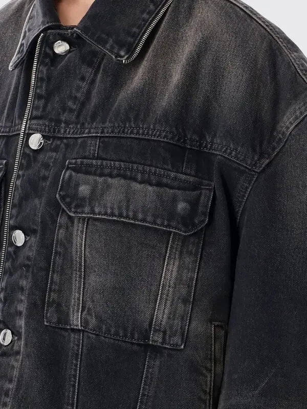 HAIKURE Oversized Dropped Shoulder Cotton Denim Jacket