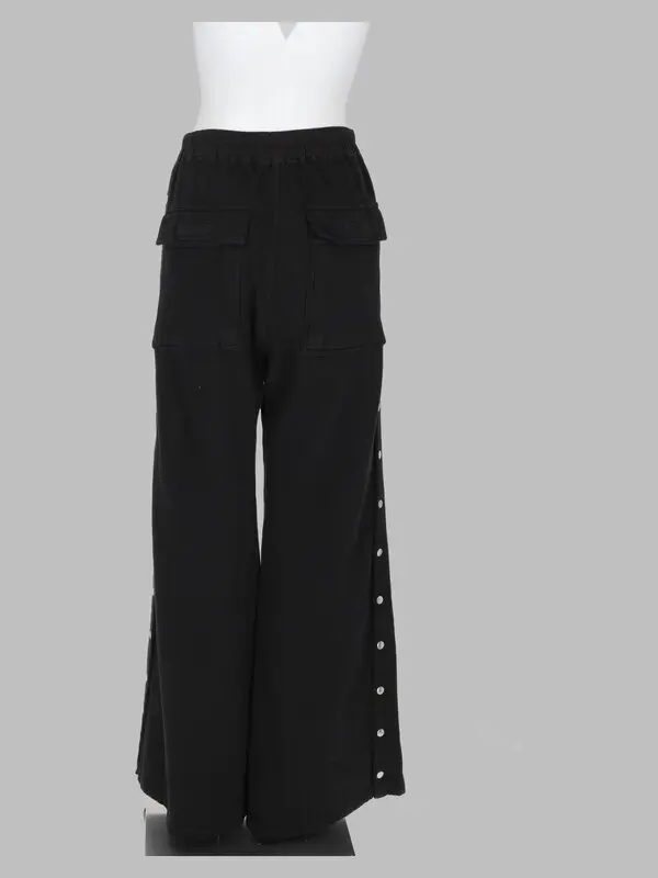 Rick Owens Pantalone "wide Pusher - Black