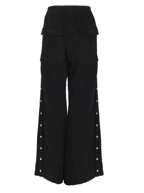Rick Owens Pantalone "wide Pusher - Black