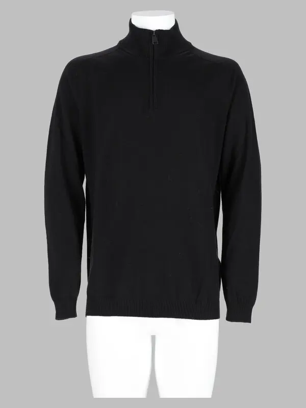 Premiata Maglia In Lana Con Zip