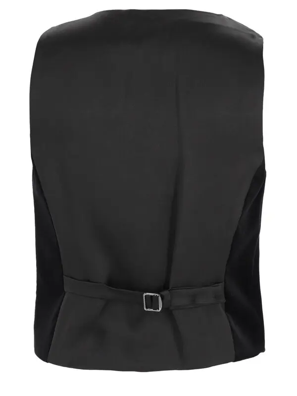 Max Mara Gilet In Velluto Liscio