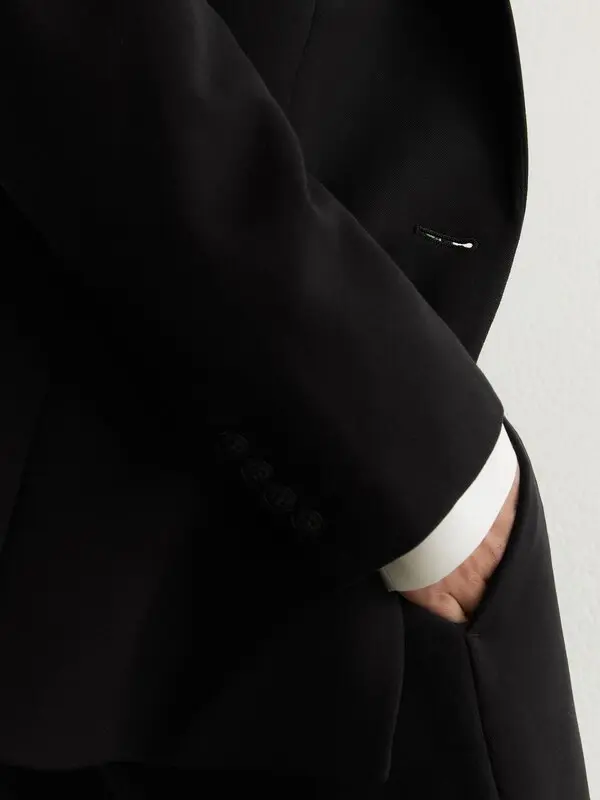 REISS Gabi Single-breasted Suit Blazer - Black