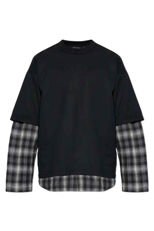 Comme Des Garçons Long-sleeved T-shirt - Black