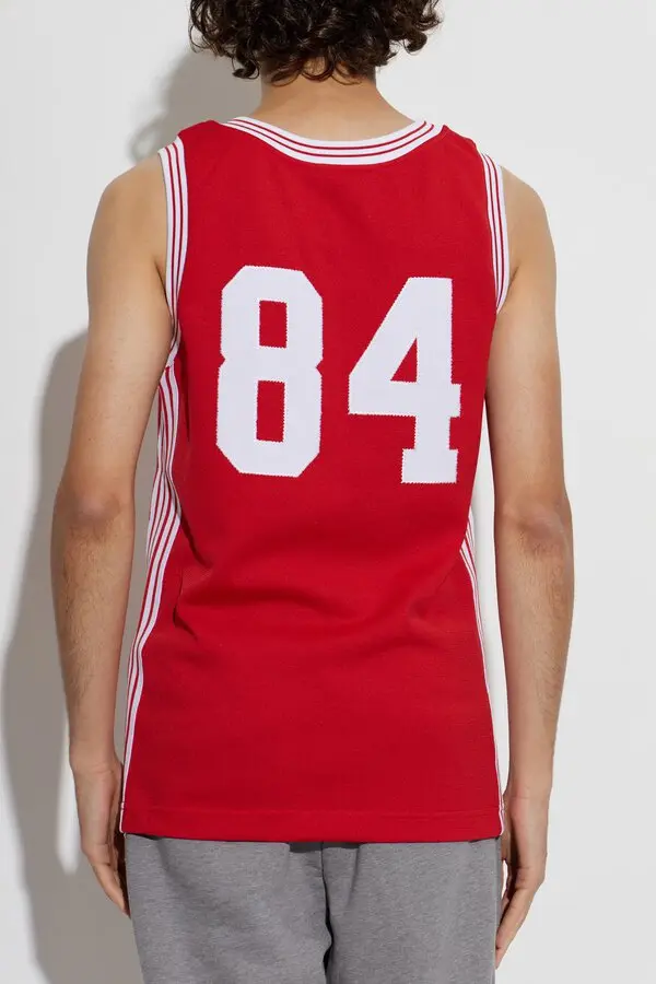 Dolce & Gabbana Embroidered Logo Tank Top By