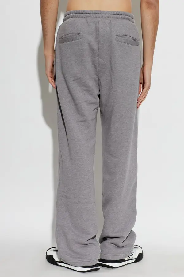 Dolce & Gabbana Straight-leg Gray Track Pants
