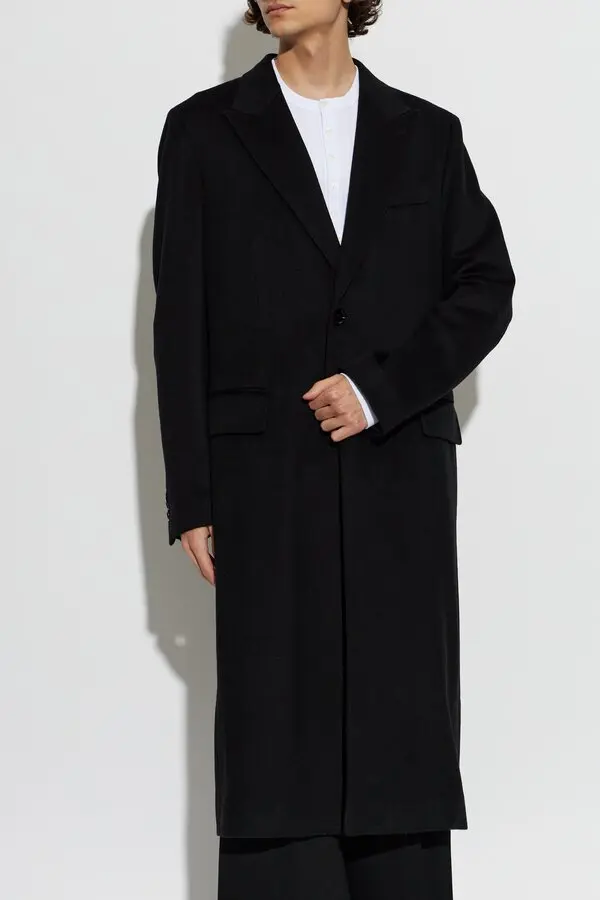 Dolce & Gabbana Cashmere Coat With Single Vent