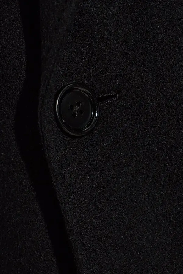 Dolce & Gabbana Cashmere Coat With Single Vent