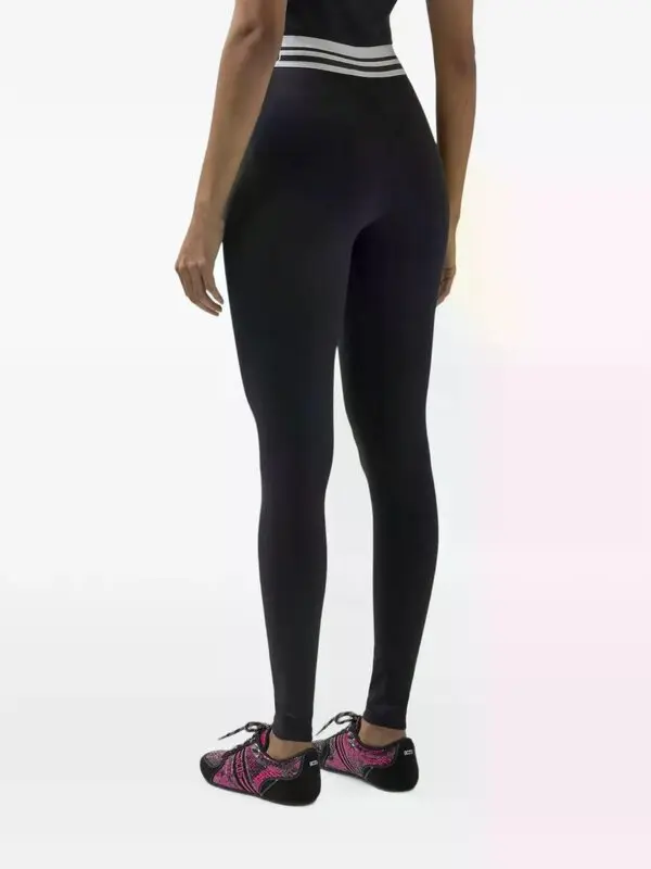 Gcds Logo-waistband Leggings