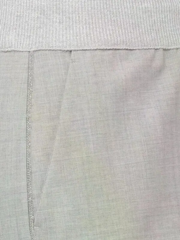 PANICALE Drawstring-waist Tapered Trousers