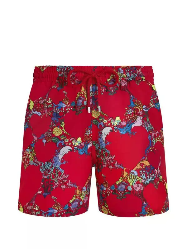 Vilebrequin Amor Graphic-print Swim Shorts